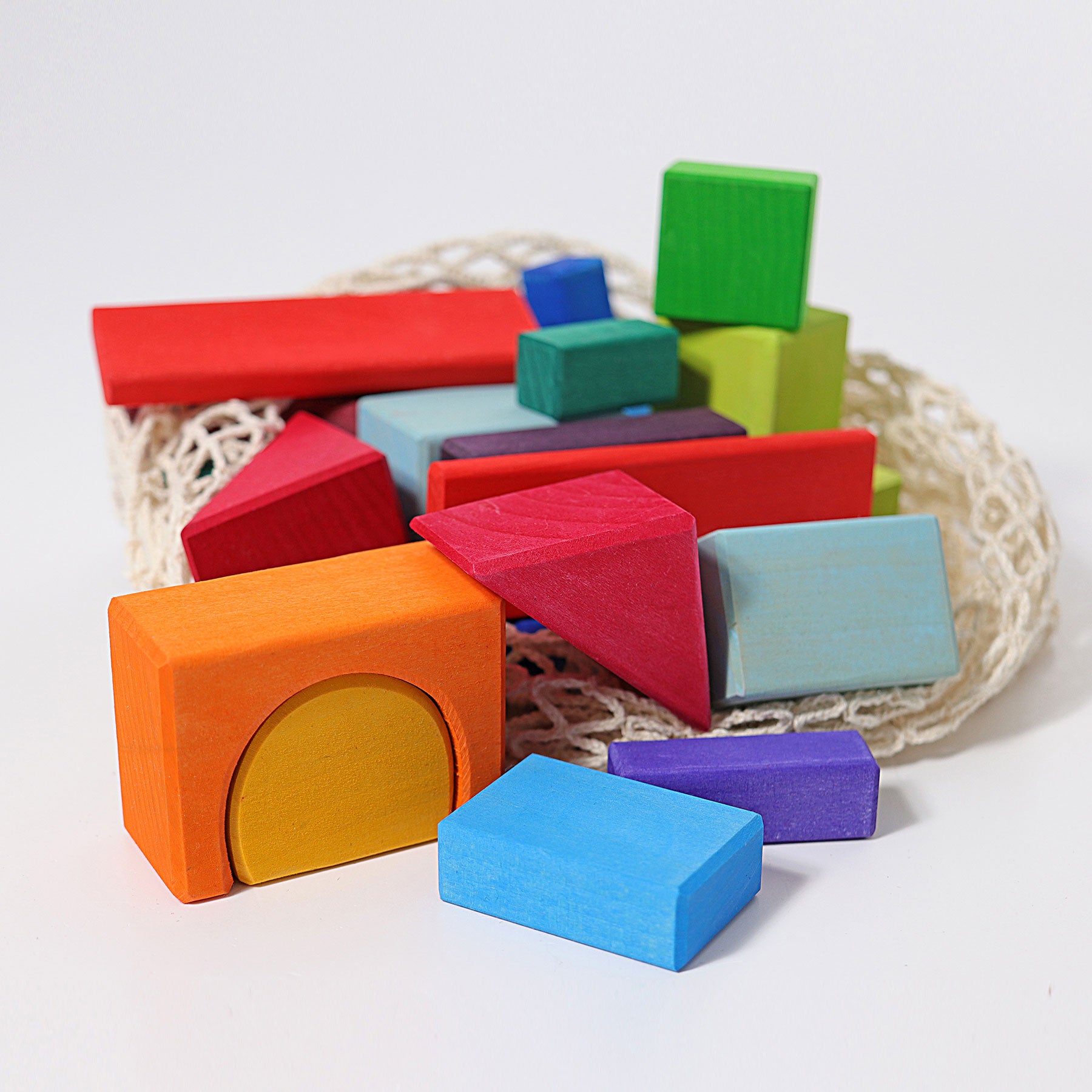 Grimm's Geometrical Blocks, 30 pcs